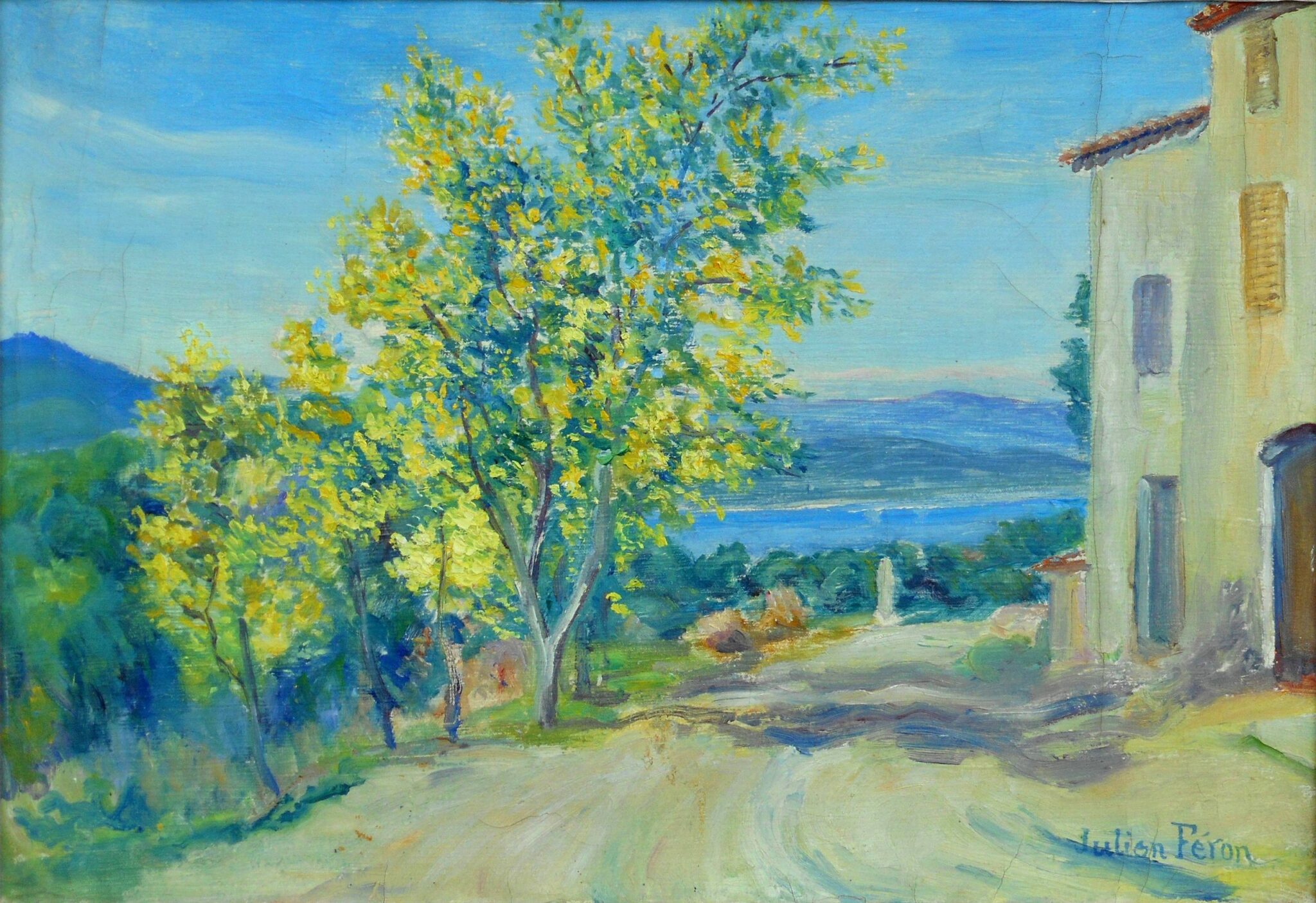 Julien Féron : un peintre normand à Gassin – Office de Tourisme de Gassin